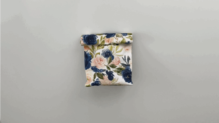 How To Sew A Paper Bag Style Lunch Bag | Free Pattern - Gathered Seams