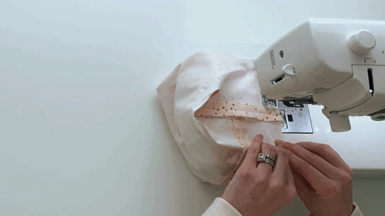 How To Sew A Bucket Makeup Bag | Free Sewing Pattern - Gathered Seams